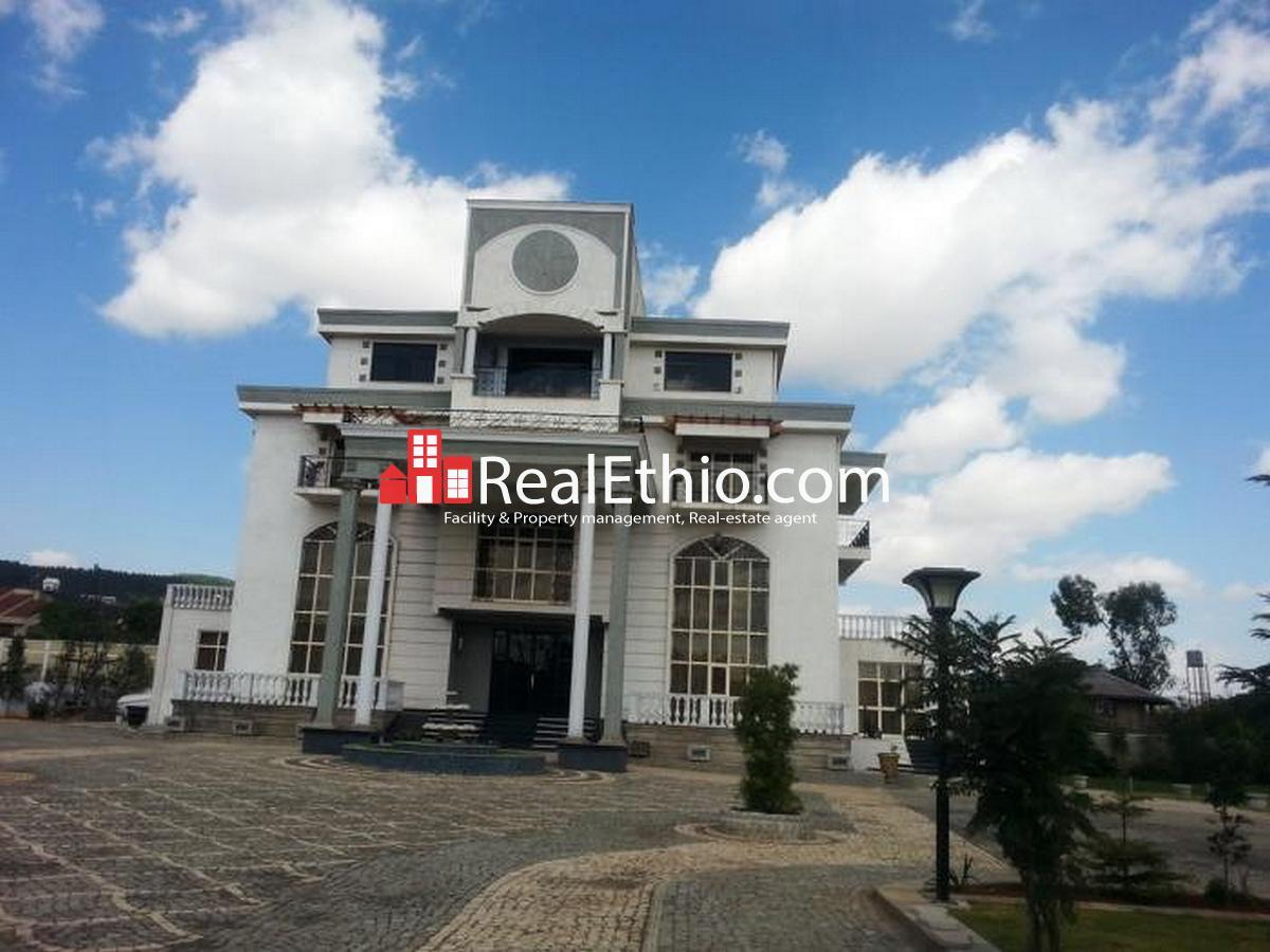 8 BR ground plus 3 house for rent at Megenagna, Addis Ababa