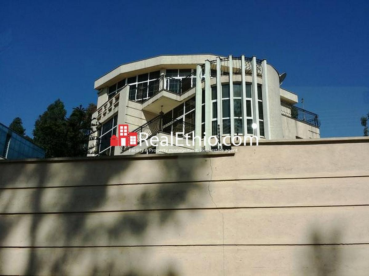 5 BR ground plus 2 house for rent at Megenagna, Addis Ababa, Ethiopia