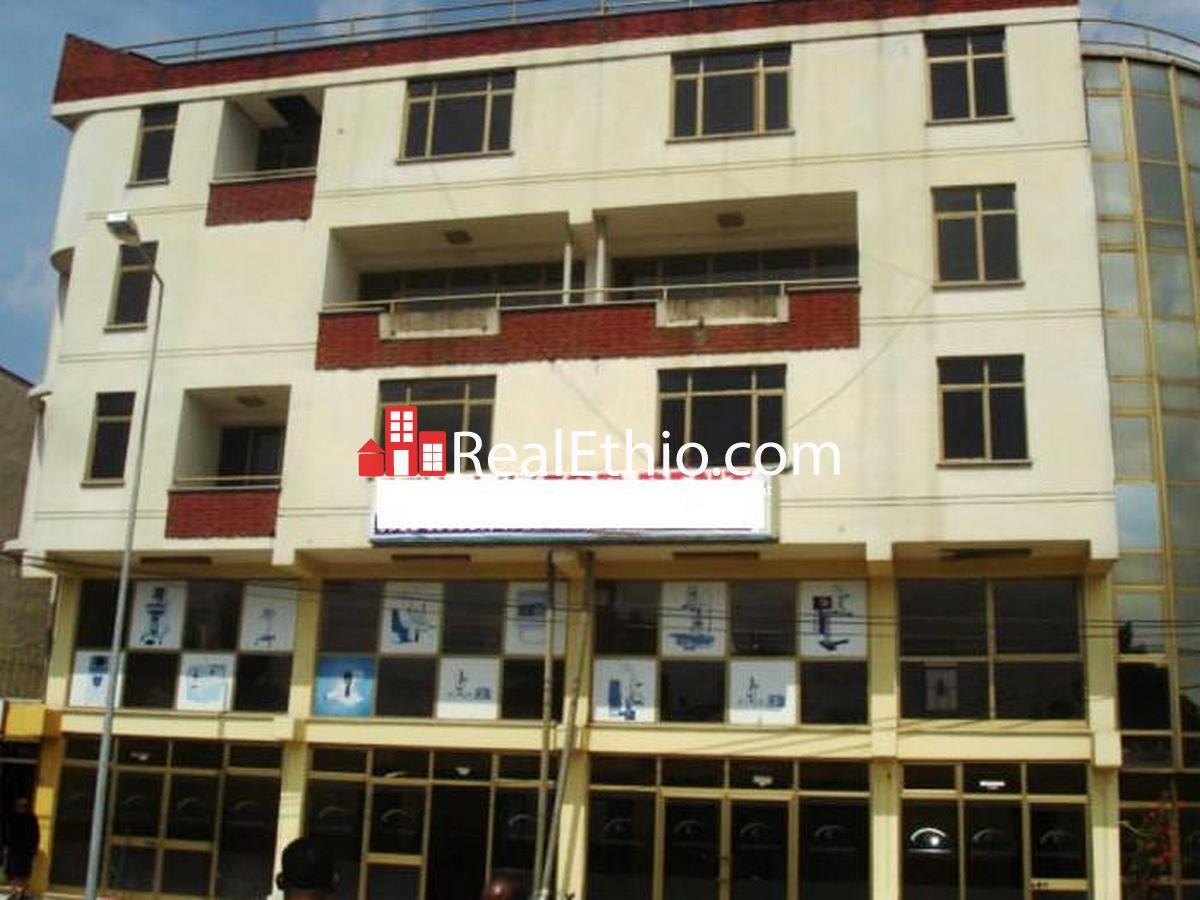 Ground plus four office building for rent at Bole Ruwanda, Addis Ababa - Real Ethio