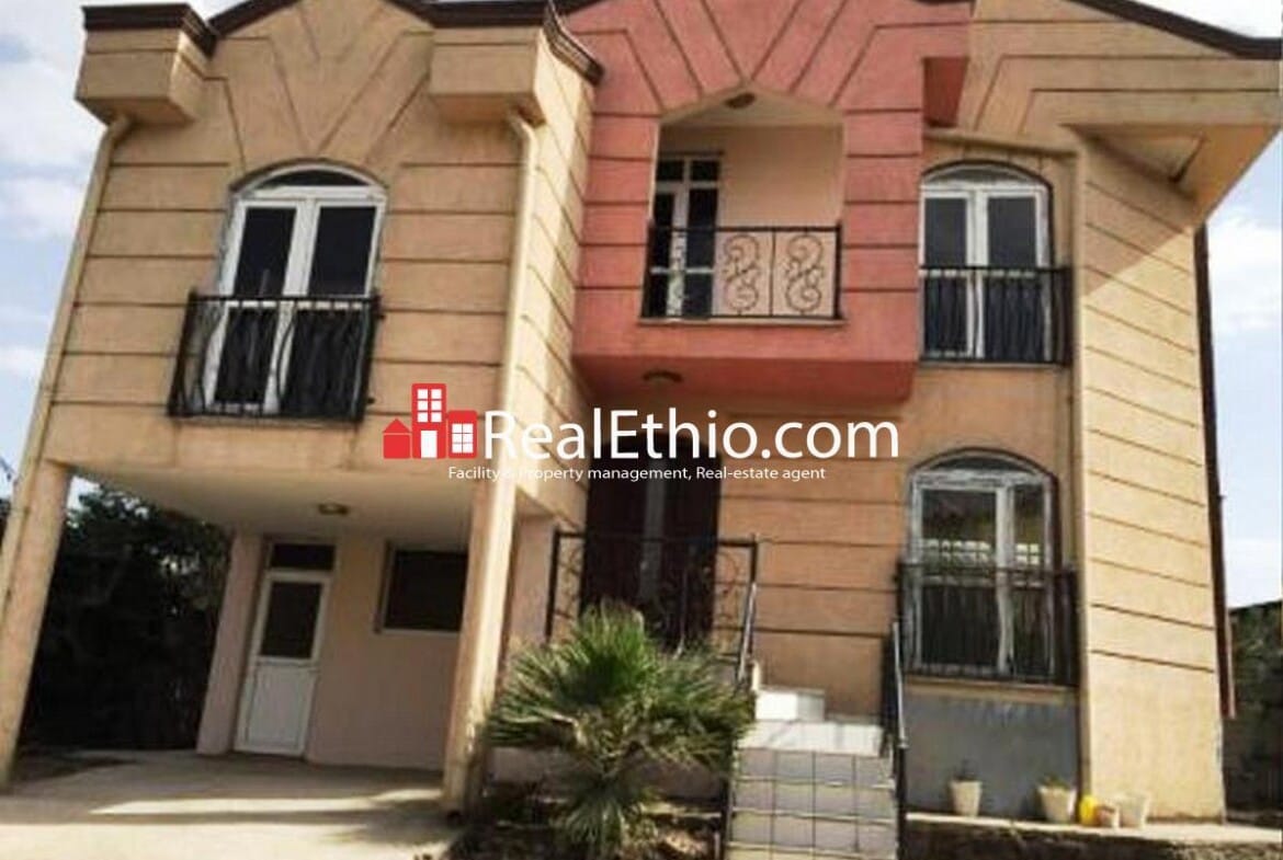 Jemo Anbessa Garage, G+2 house for sale, Addis Ababa.