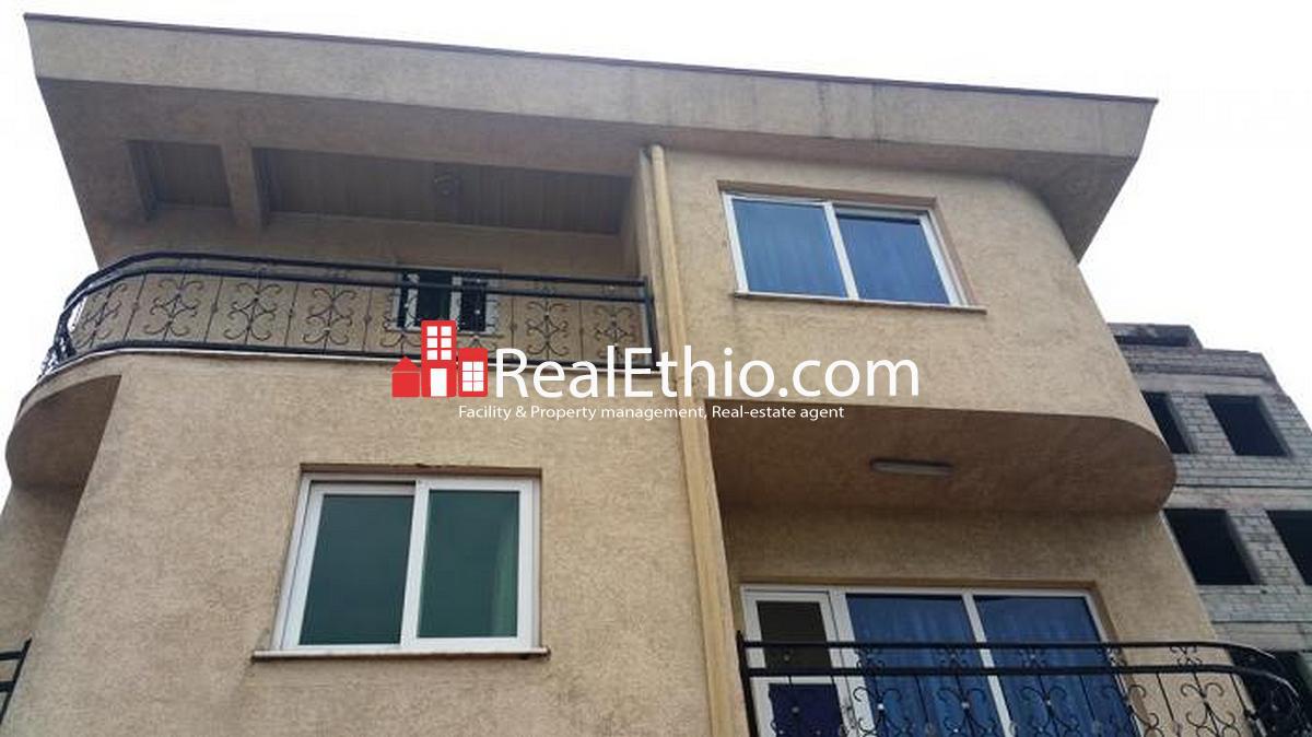 Megenagna, Ground plus 2 8 BR house for rent, Addis Ababa, Ethiopia.