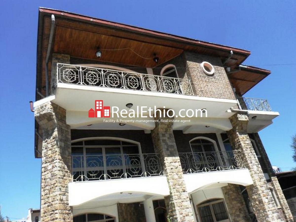 7 BR ground plus 2 house for rent at Megenagna, Addis Ababa