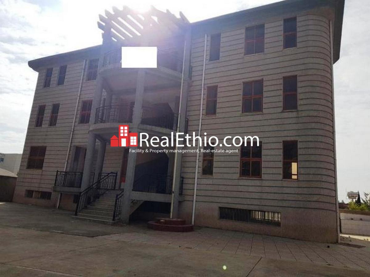 Shegole, B+G+2 building for sale, Addis Ababa
