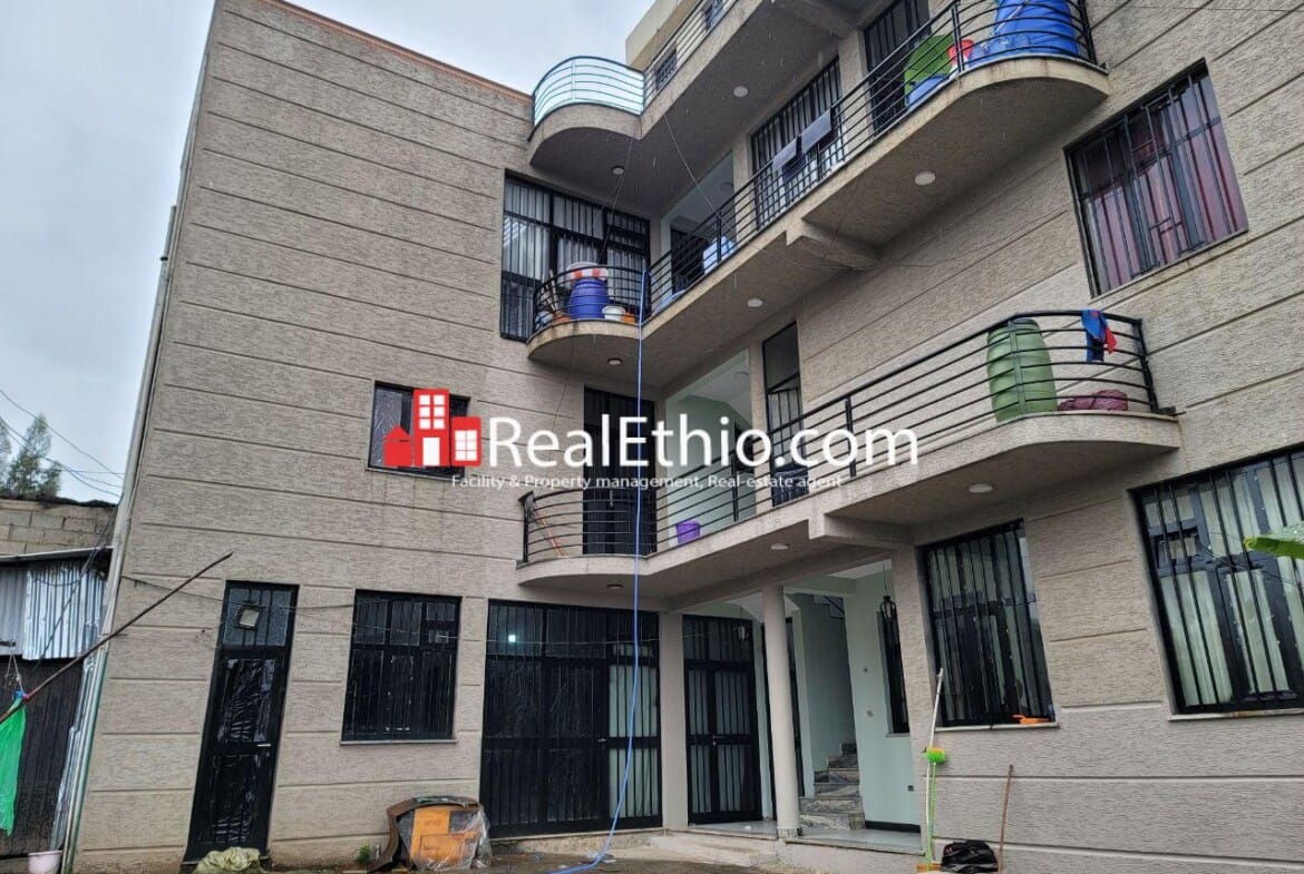 Asko, G+2+T apartment building for sale, Addis Ababa.
